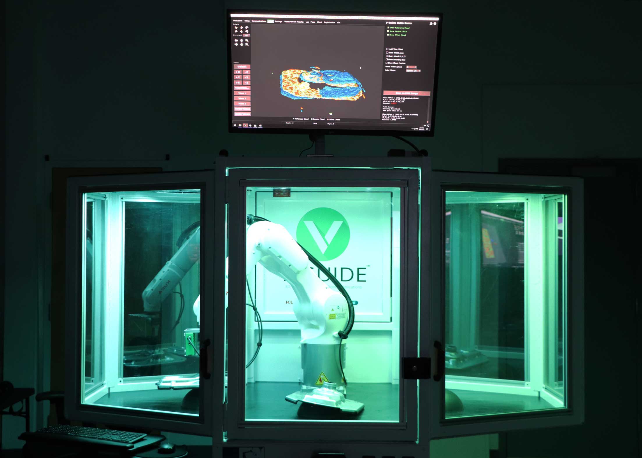 V-Guide™ Kuka Demo Pod Updates - Liberty Robotics Inc.