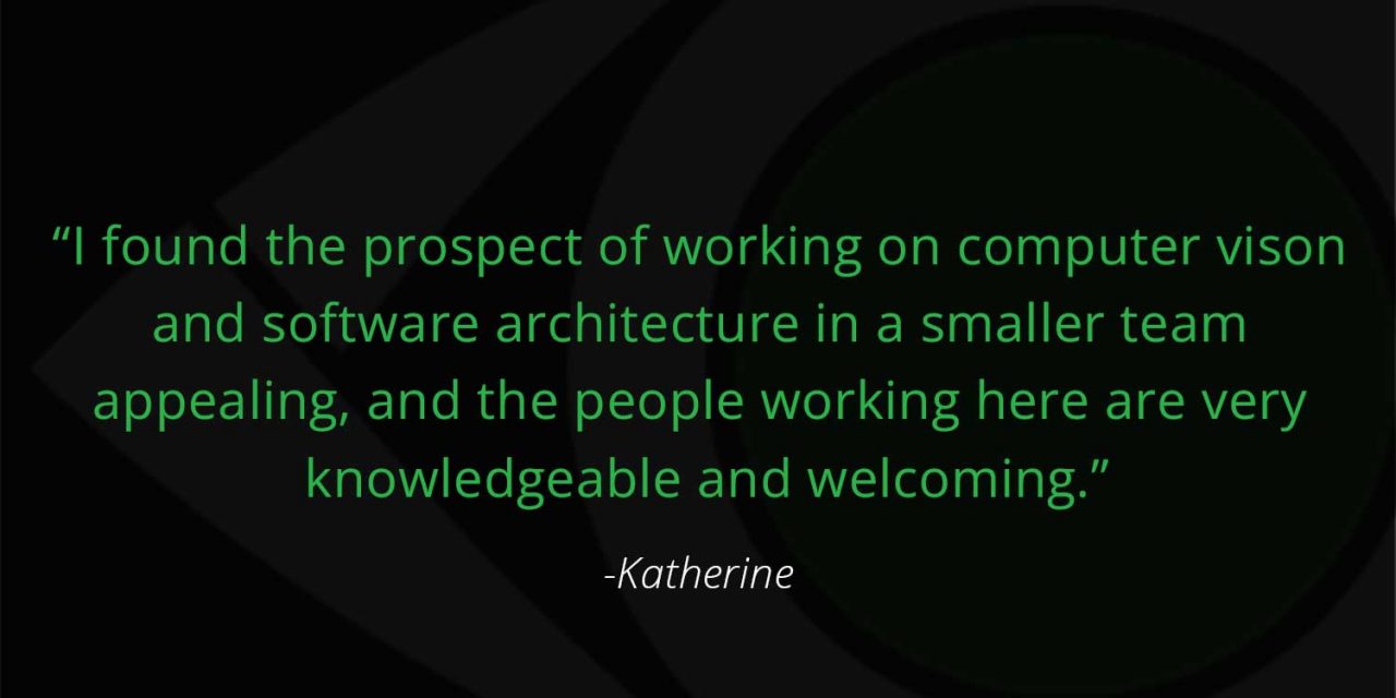 Staff Spotlight- Software Engineer, Katherine. - Liberty Robotics Inc.